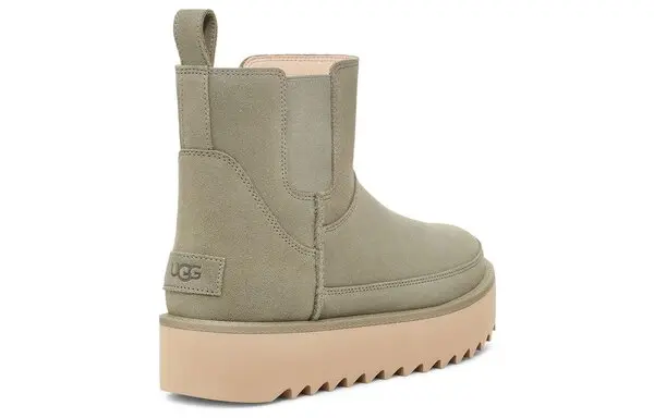 UGG Chelsea Platform Mini Boots - Green