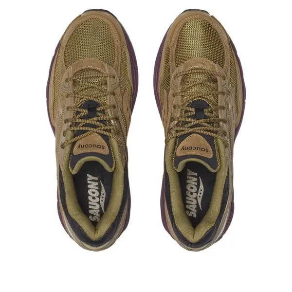 Saucony Progrid Omni Sneakers - Brown/wine