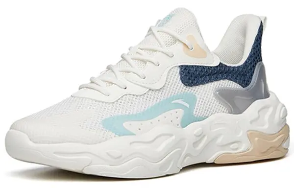 ANTA Broken Cocoon 'white Blue Silver
