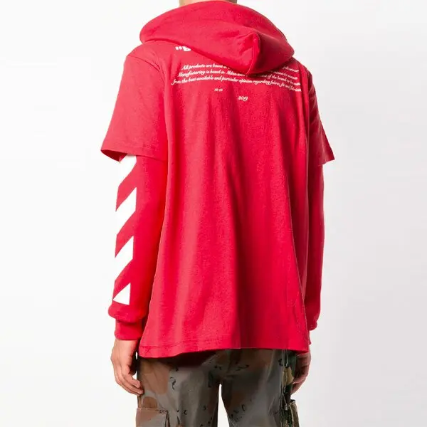 Off-White Portrait Graphic Hoodie