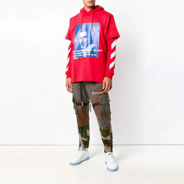 Off-White Portrait Graphic Hoodie