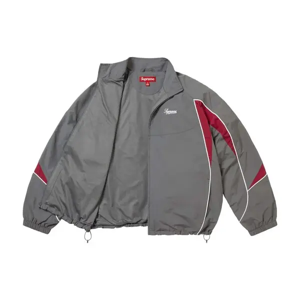 Supreme Fw25 Contrast Piping Track Jacket