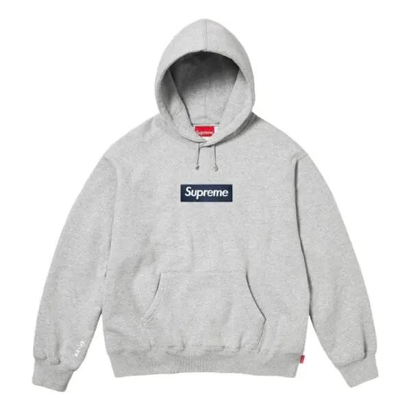 Supreme Box Logo Hoodie - Grey