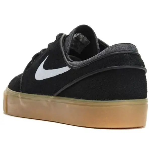 Nike Zoom Stefan Janoski " Gum" Low Top Sneakers - Black