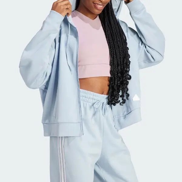 Adidas Future Icons 3-stripes Full-zip Hoodie