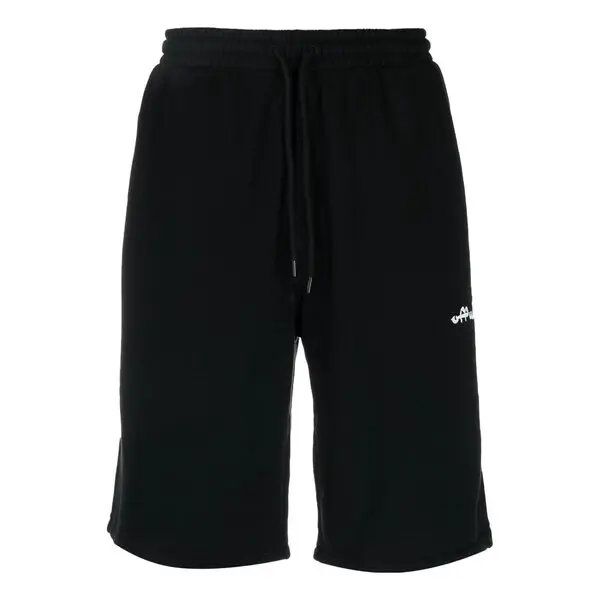 Off-White Omci013f22fle0021001 Loose Fit Drawstring Shorts - Multi-color