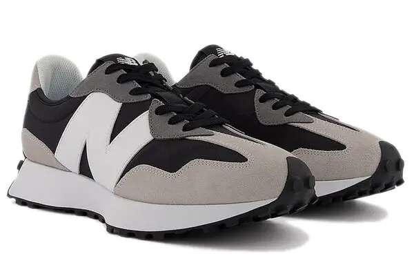 NEW BALANCE 327 Sneakers - Black/grey/white