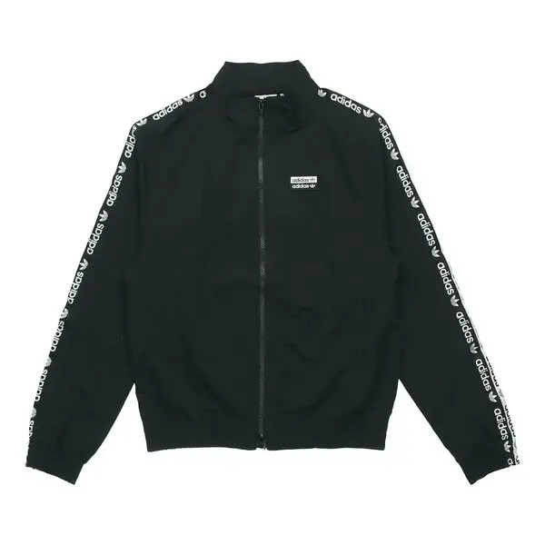 Adidas Originals Stand-up Collar Track Jacket - Black