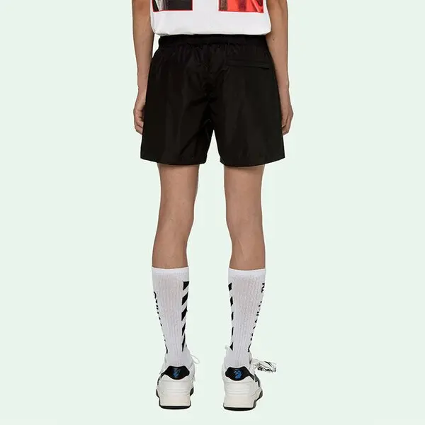 Off-White Ss21 Logo Detail Shorts