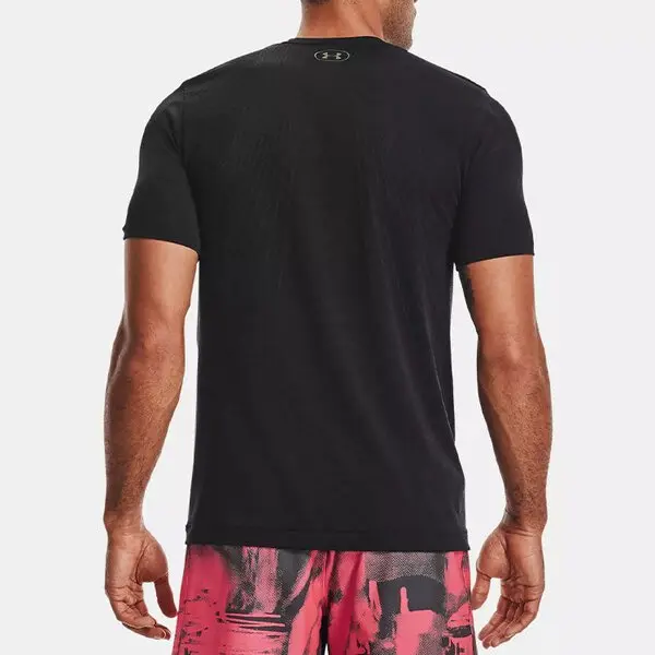 Under Armour Rush Seamless Short Sleeve Performance T-shirt - Black
