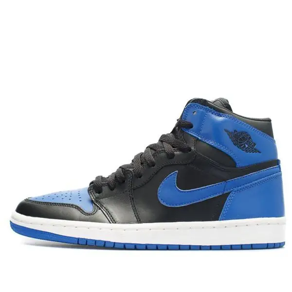 JORDAN Air 1 Retro Royal 2001 High Top Sneakers - Black