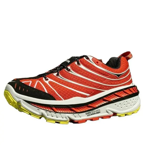 Hoka One One Stinson Evo Og Athletic Sneakers - Habanero/black