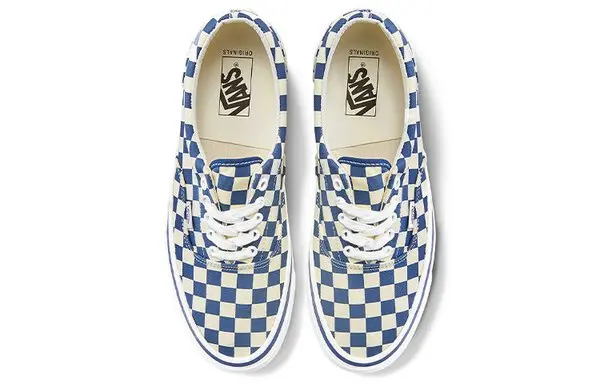 VANS Og Era Lx Checkerboard Sneakers - Blue/white