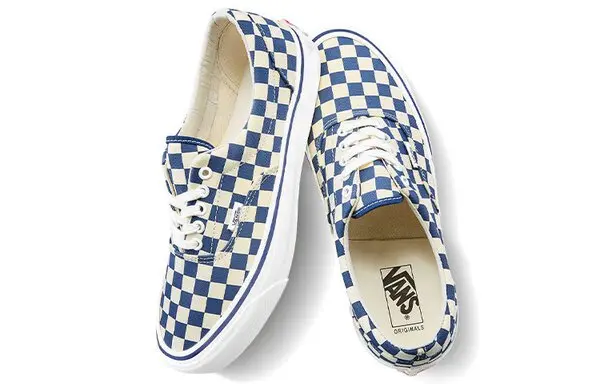 VANS Og Era Lx Checkerboard Sneakers - Blue/white