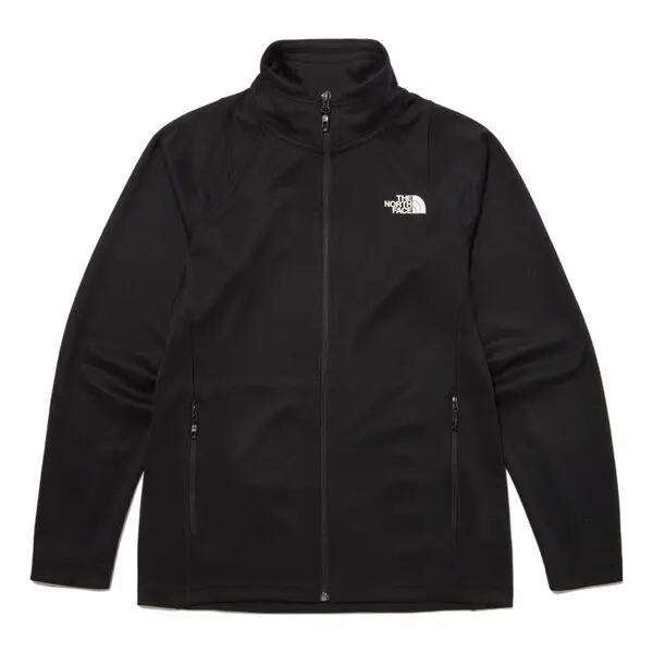The North Face Zip Up Fleece Jacket - Black