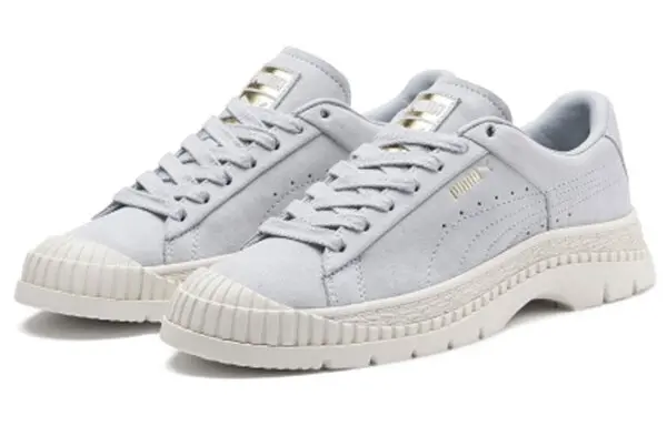 PUMA Utility Suede Heather Low Top Sneakers - Blue