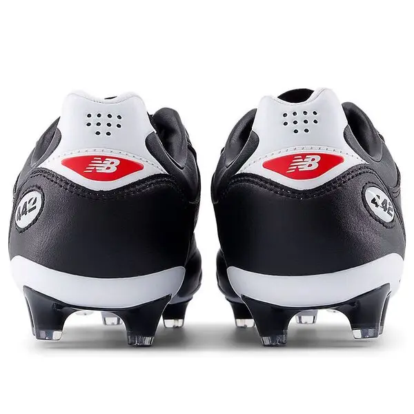 NEW BALANCE 442 Elite Fg V3 Soccer Cleats - Black/white/fire Cracker