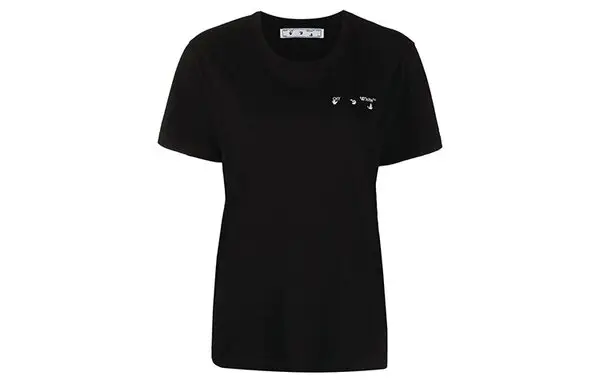 Off-White Short Sleeve Arrows Logo T-shirt