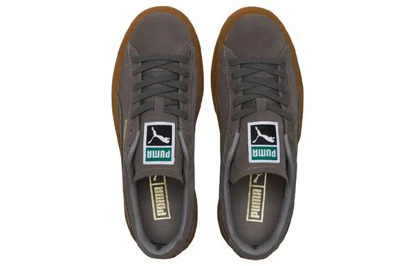 PUMA Suede Crepe Leisure Board Shoes - Grey