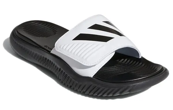 Adidas Alphabounce Slide - White/black