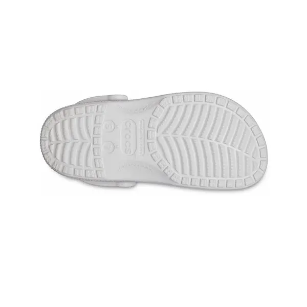 CROCS Classic Glitter Clogs - Silver