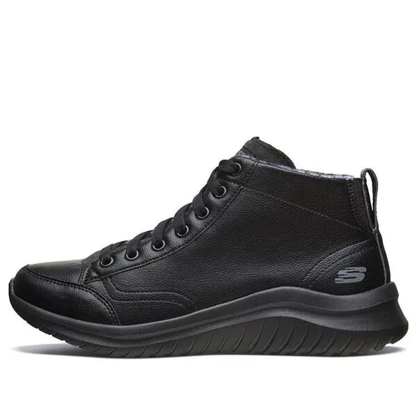 Sketchers Ultra Flex 2.0 High-top Athletic Shoes - Black