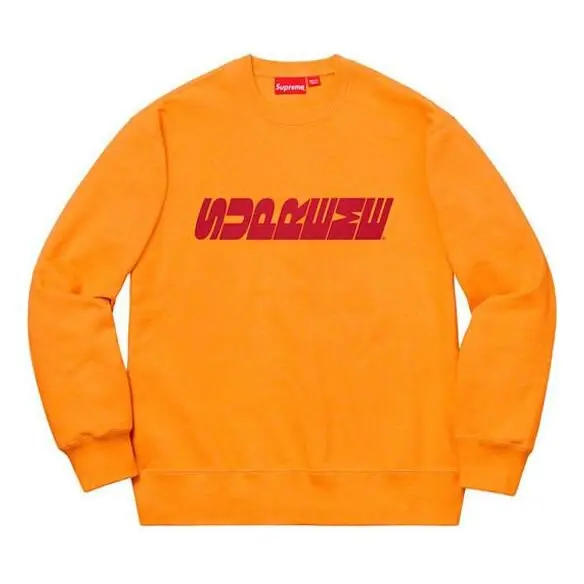 Supreme Fw19 Week 3 Breed Crewneck - Orange