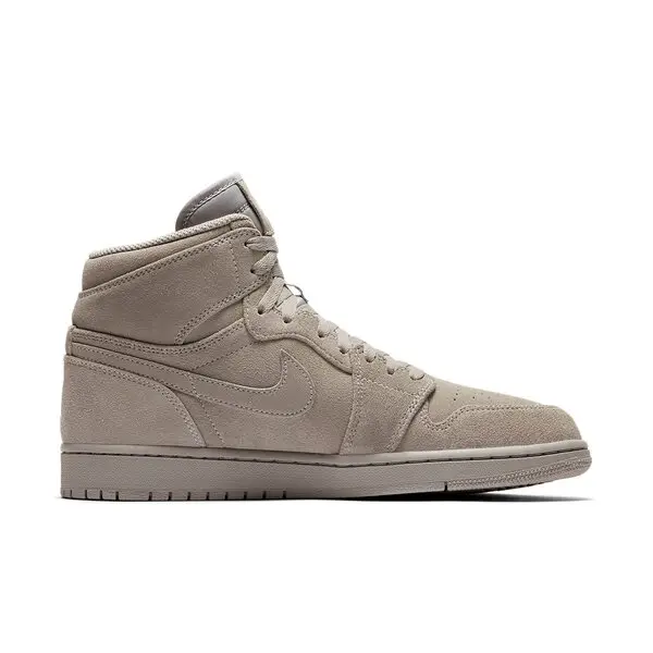 JORDAN Air 1 Retro High Suede Sneakers - Grey
