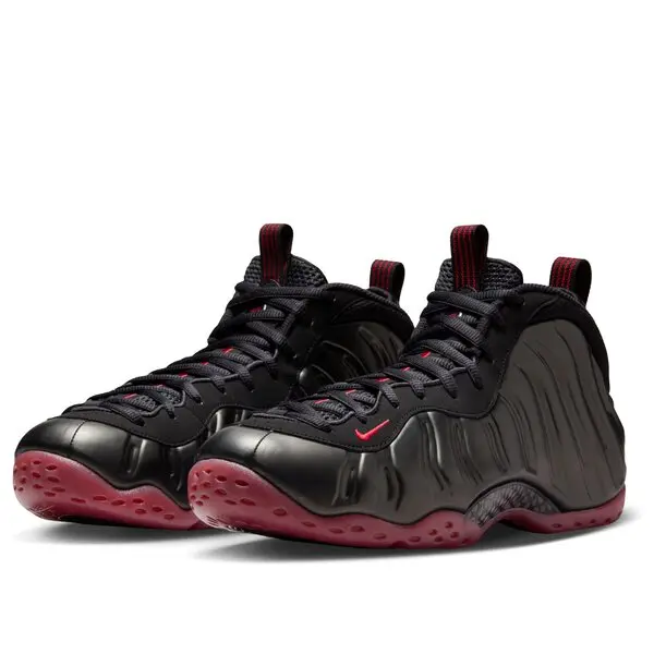 Nike Foamposite One "cough Drop - Black/varsity Red