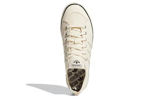 Adidas Nizza Rf 74 Ecru Tint Sneakers - White