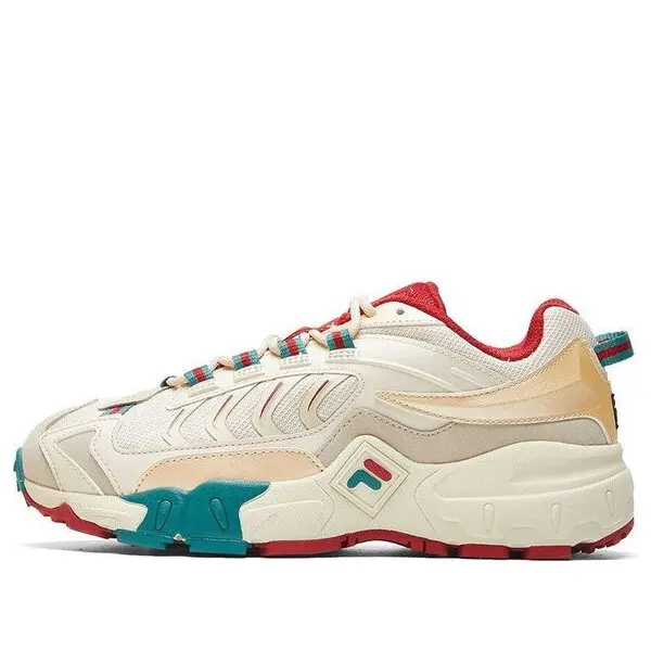FILA Lace-up Athletic Sneakers - Creamy