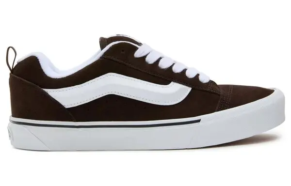 VANS Knu Skool Sneakers - Brown/white