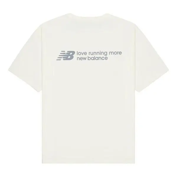 NEW BALANCE Asia Sizing 'love Running More' T-shirt - White
