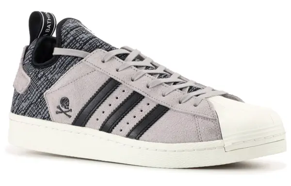 Adidas X A Bathing Ape X Neighborhood Superstar Boost