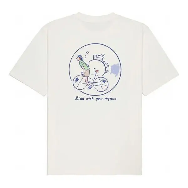 NEW BALANCE X Pk Illustration T-shirt Asia Sizing - Ivory