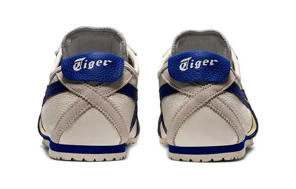 Onitsuka Tiger Mexico 66 "white Blue Yellow" Lace-up Sneakers - White/blue/yellow