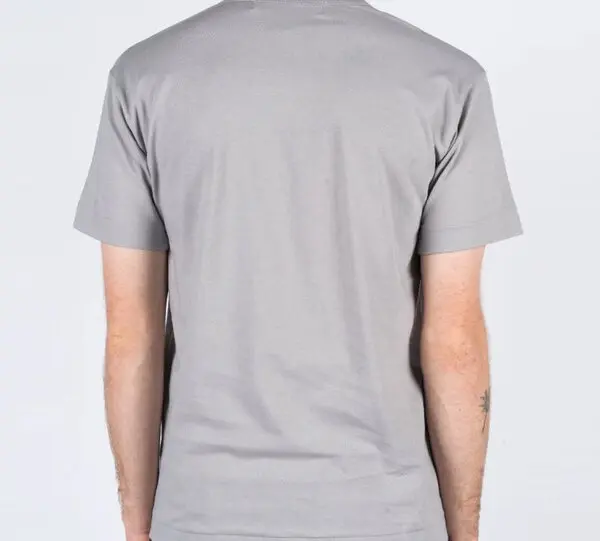 Play Comme Des Garcon Mini Heart Logo Tee - Grey