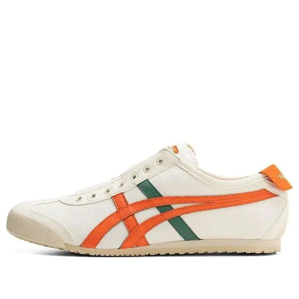 Onitsuka Tiger Mexico 66 Slip-on Sneakers - White/orange/green