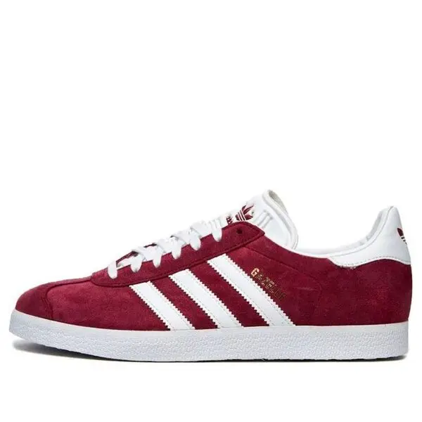 Adidas Gazelle Burgundy White - Red