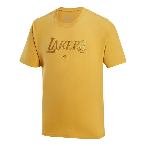 Nike La Lakers T-shirt - Yellow