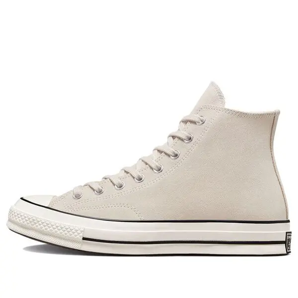 CONVERSE Chuck 70 Hi Suede Lace-up Sneakers - Light Brown
