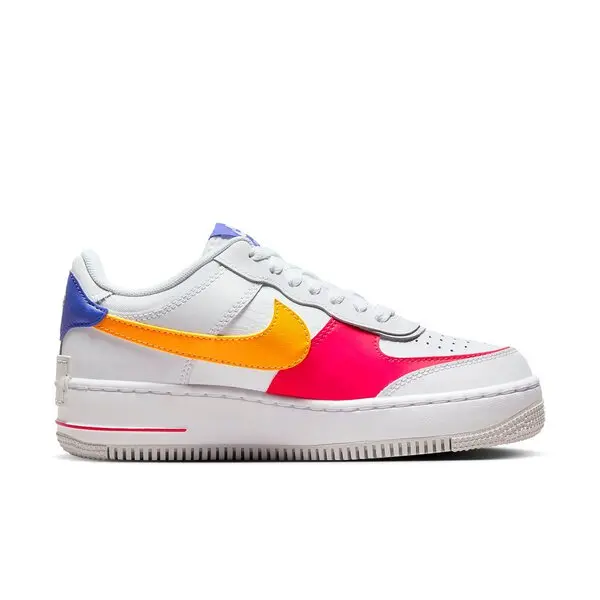 Nike Force 1 Low Shadow "gundam" Sneakers - Blue/white/orange