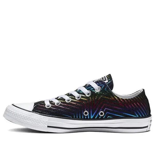 CONVERSE Chuck Taylor All Star Exploding Star Low Top Sneakers - Black