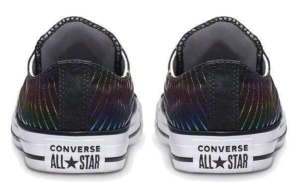 CONVERSE Chuck Taylor All Star Exploding Star Low Top Sneakers - Black