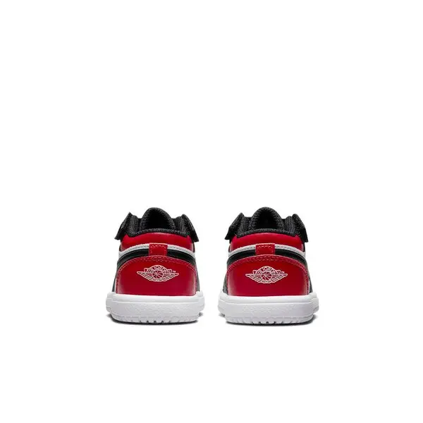 JORDAN 1 Low Alt Td 'bred Toe - Black/white/red