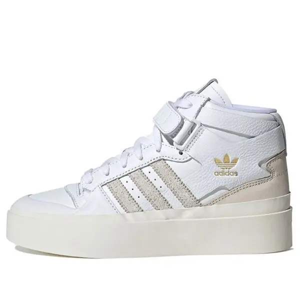 Adidas Forum Bonega Mid Sneakers - White/brown