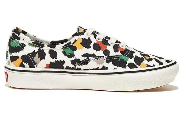 VANS Comfycush Authentic Leopard Print Sneakers