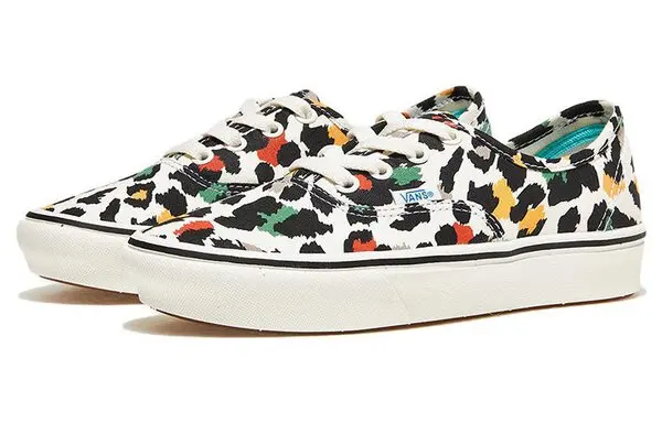 VANS Comfycush Authentic Leopard Print Sneakers