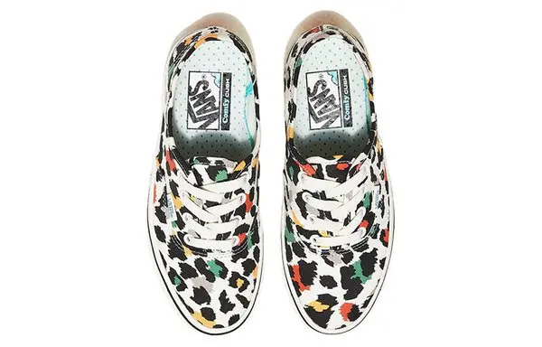VANS Comfycush Authentic Leopard Print Sneakers