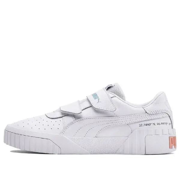 PUMA Cali Sneakers With Hook-and-loop Fastening - White